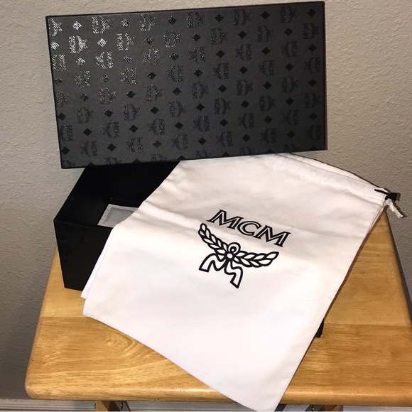 MCM | Shoes | Mcm Box And Dust Bags | Poshmark